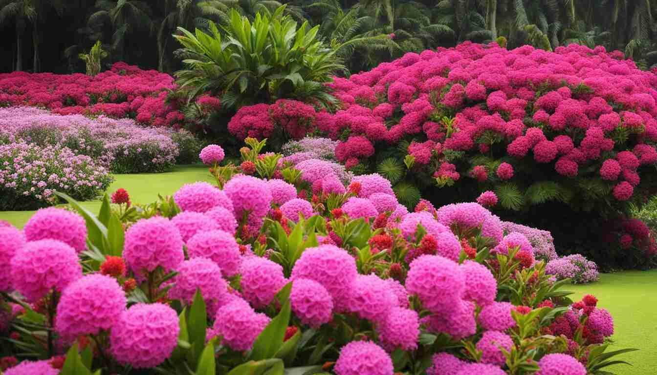 Pink Flowers in Brunei